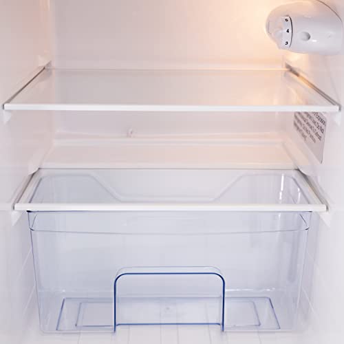 Avanti RMRT30X6BL-IS Mini Fridge with Freezer 3 Cu. Ft. Capacity Retro-Styled for Home Office or Dorm, Manual Defrost and Adjustable Temperature, 3 Cu.Ft, Blue