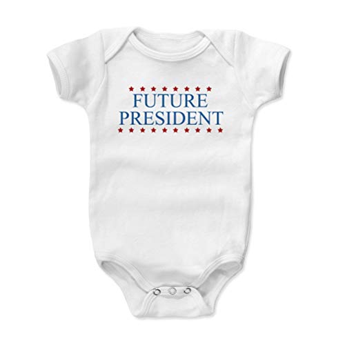 Bald Eagle Shirts American Pride Baby Clothes, Onesie, Creeper, Bodysuit - Future President (White, 6-12 Months)