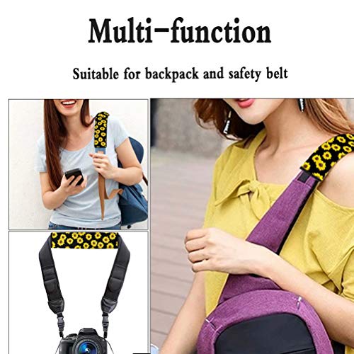 GIFTPUZZ Blue Galaxy Nebula Design Car Accessories Seat Belt Covers 2 Pack Universal Fit Travel Comfort Shoulder Protector Cushion Cover Backpack Shoulder Strap Pads Universal Fit for Men,Womne,Kids