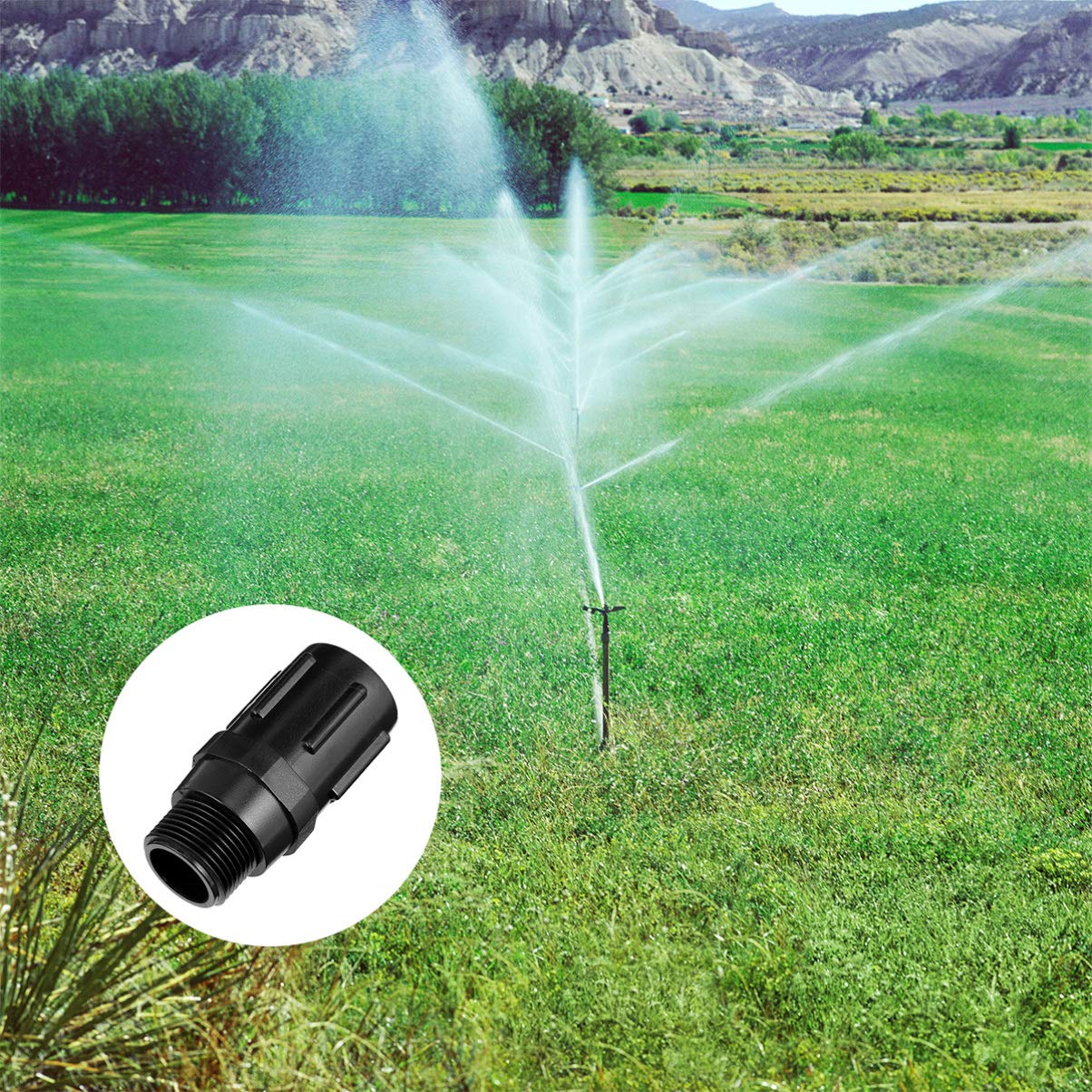 Scicalife Water Pressure Regulator Drip Irrigation Valve 3/4 inch 25 PSI Drip Irrigation Regulating Watering System Replacement for Garden Park