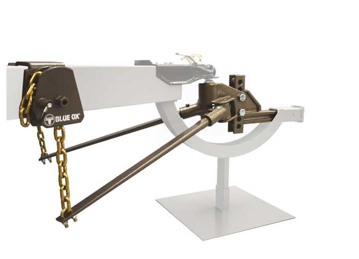 Blue Ox BXW2000 SWAYPRO Weight Distributing Hitch 2000lb Tongue Weight for Standard Coupler with Clamp-On Latches ,90 Pounds