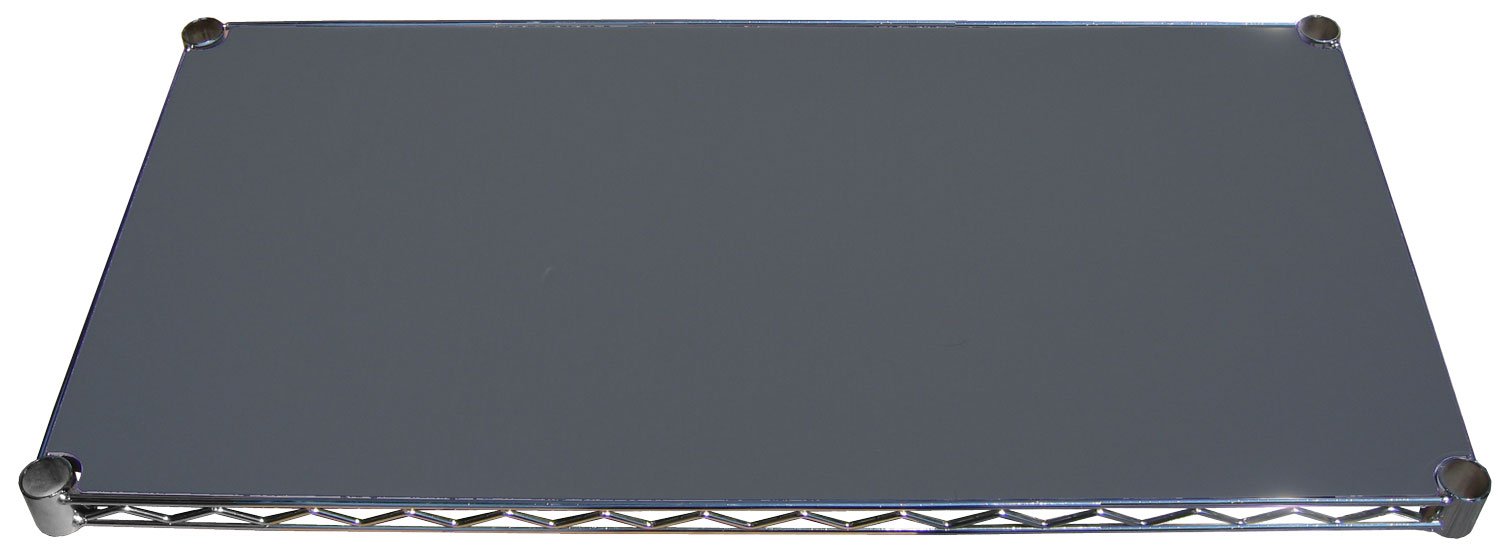 2 Pack of 18 Deep x 30" Wide Gray Shelf Liner