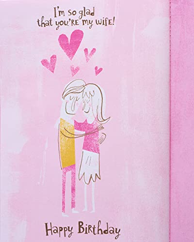American Greetings Birthday Card for Wife (Grateful Husband)