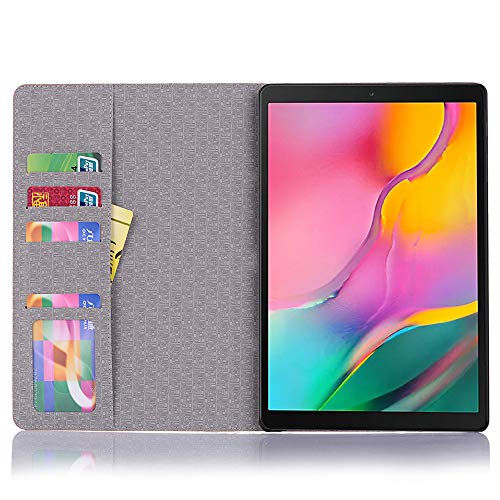 Galaxy Tab S6 Lite Case with Card Slot,elecfan Smart Stand Cover Luxury usiness Cover Protective Case with Card Slot Sleeve for Samsung Galaxy Tab S6 Lite 10.4 inch P610 P615 (Light Brown)