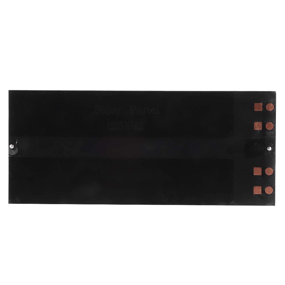2.5W 12V DIY Polycrystalline Silicon Solar Panel Board Charger Module - Solar Power Charger for Outdoor Phone Charging - Solar Panel Board Charging Device