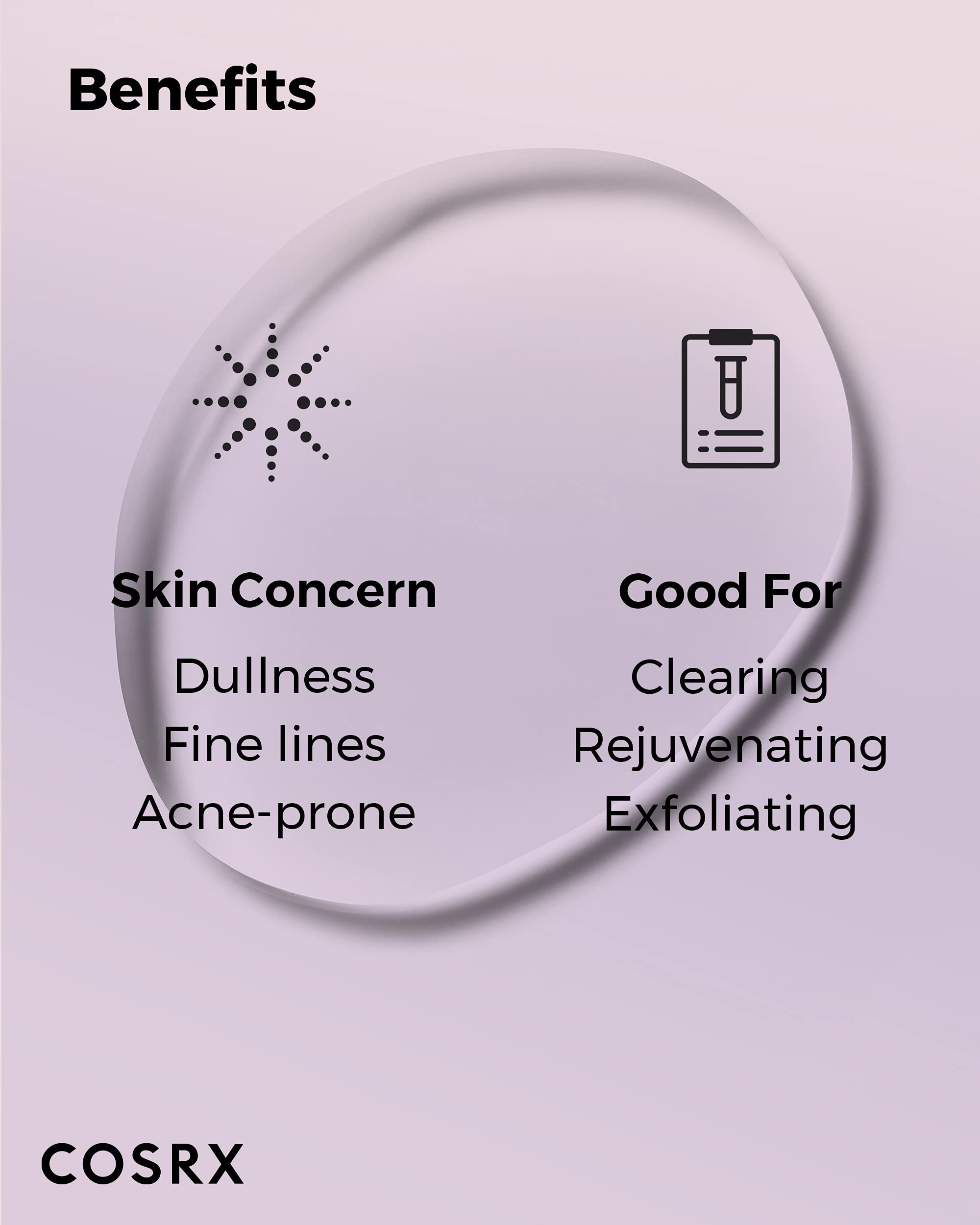 COSRX 7% Glycolic Acid Whitehead Removing Power Liquid, 3.38 fl.oz, AHA Exfoliant, Exfoliating Toner for Face & Body, Pore Minimizer, Korean Skin Care