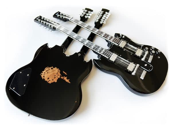 AXE HEAVEN Slash LP Standard Appetite Burst 1:4 Scale Mini Guitar Collectible