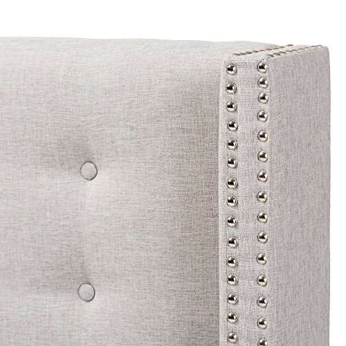 Baxton Studio Gabriela Winged Headboard, King