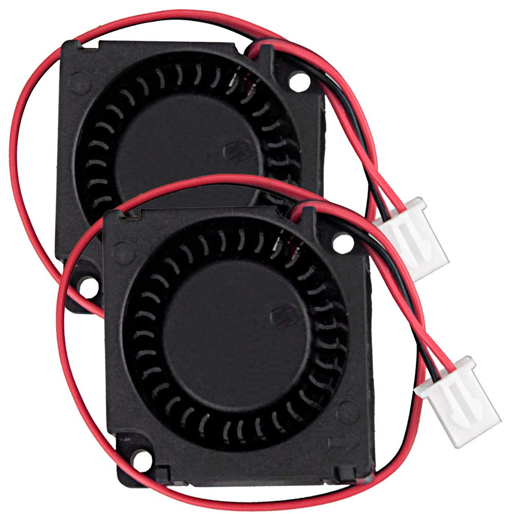 2Packs Wathai 30x30x10mm Brushless Turbo Blower Cooling Fan 30mm 12V ¡