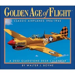 2024 Golden Age of Flight Calendar with 2 Free Year Planners (20 Dollar Value)