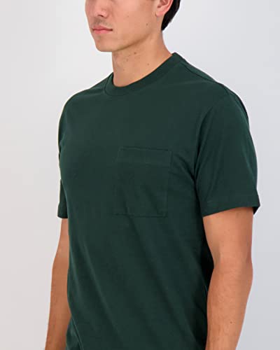 4 Pack:Mens Cotton Quick Dry Dri Fit Shirt Short Sleeve Crew Pocket T-Shirt Tee Gym Casual Work Fashion Athletic Active Workout Undershirt Cool Clothes Sport Sleep Performance Lounge Wicking-Set 4,3XL
