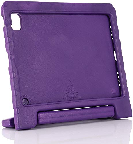Golden Sheeps Kid Friendly Case Compatible for Lenovo Tab M8 (3rd Gen) 8",M8 FHD TB-8705F,Tab M8/Smart Tab M8/Tab M8 FHD Shockproof Ultra Light Weight Convertible Handle Stand Cover(Purple)