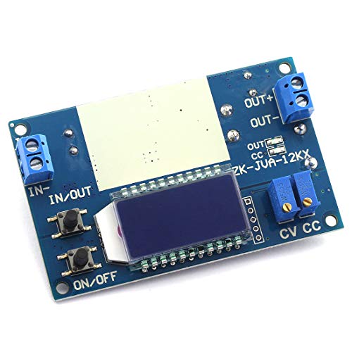 DZS Elec DC-DC Buck Converter Module 5.3-32V 24v to 1.2-32V 5v 9v 12v 12A 160W Large Power Adjustable Step Down Voltage Regulator CC CV Power Supply with LCD Display
