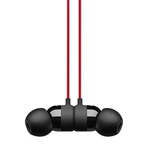 BeatsX Wireless Earphones - Apple W1 Headphone Chip, Class 1 Bluetooth, 8 Hours of Listening Time - Black-Red
