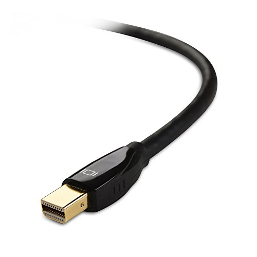 Cable Matters Mini DisplayPort to HDMI Adapter (Mini DP to HDMI) in Black - Thunderbolt and Thunderbolt 2 Port Compatible