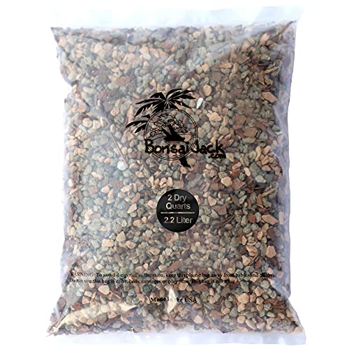 Bonsai Jack Succulent and Cactus Soil - Jacks Gritty Mix #111 - 2 Quarts β Fast Draining β Fight Root Rot β Optimized pH