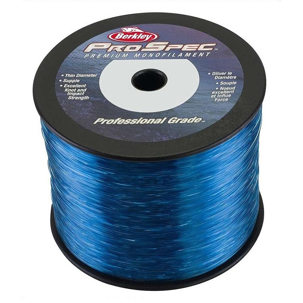 Berkley ProSpec® Chrome, Clear, 25lb | 11.3kg, 1000yd | 914m Monofilament Fishing Line, Suitable for Saltwater Environments