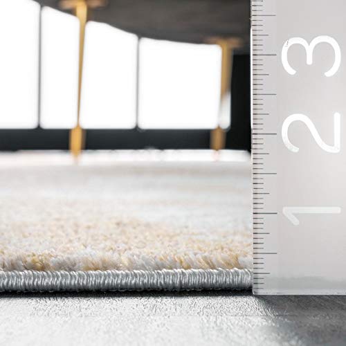 nuLOOM Cyn Contemporary Abstract Runner Rug, 2' 6" x 6', Gold