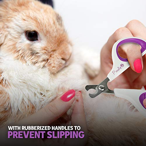 Cat Nail Clipper, Dog Nail Trimmers โ Pet Claw Scissors for Cats, Dogs, Rabbits & Small Animals โ Sharp Stainless Steel Professional Grooming Tool - Gentle Yet Effective