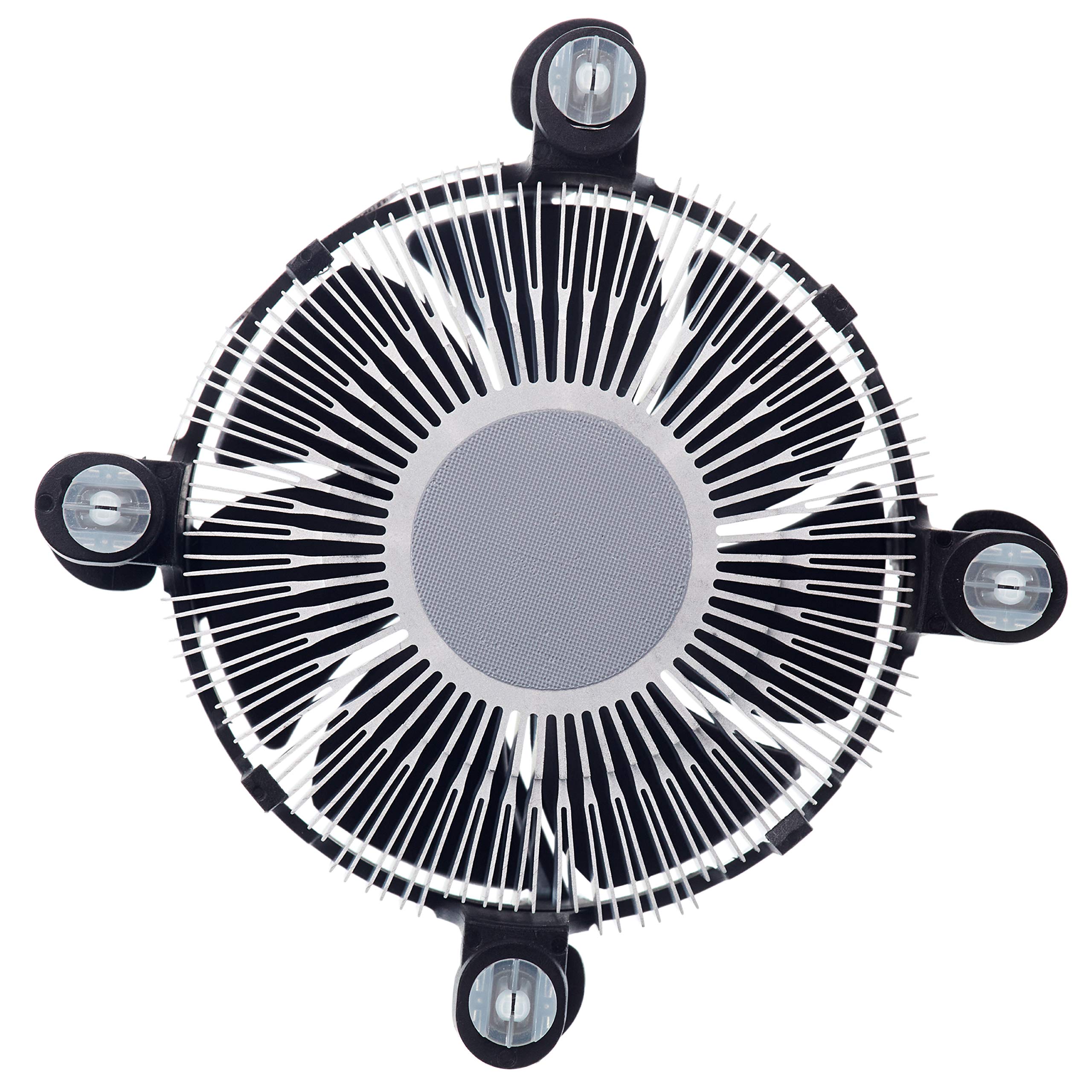 ThermalFly Delta 6 CPU Cooler for Intel Sockets LGA1200/LGA775/LGA1150/LGA1151/LGA1155/LGA1156, 90mm 4Pin PWM Fan, up to 100W Cooling Power, Pre-Applied High Performance Grease, for Desktop Computer