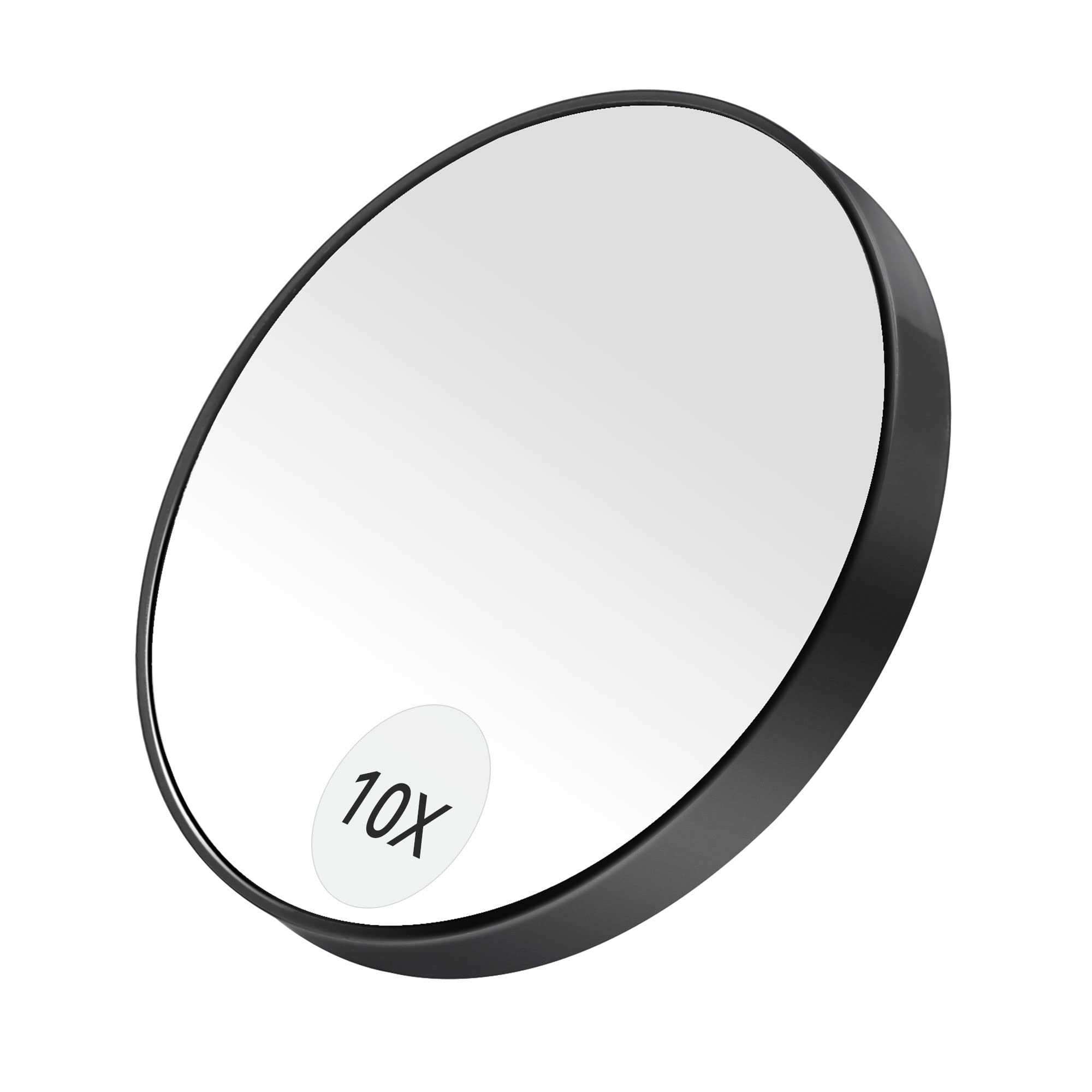 25X Magnifying Mirror Set, 25X/1X Double-Sided Hand Held Magnified Mirror & 10X Magnifying Mirror Suction Cup,Perfect for Precise Makeup Applications & Blackhead/Blemish Removal Handle A