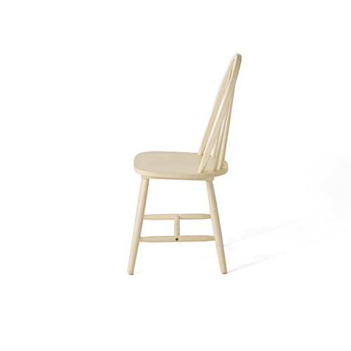 Christopher Knight Home Countryside High Back Spindle Dining Chair, Antique White 19.70”D x 17.90”W x 36.20”H