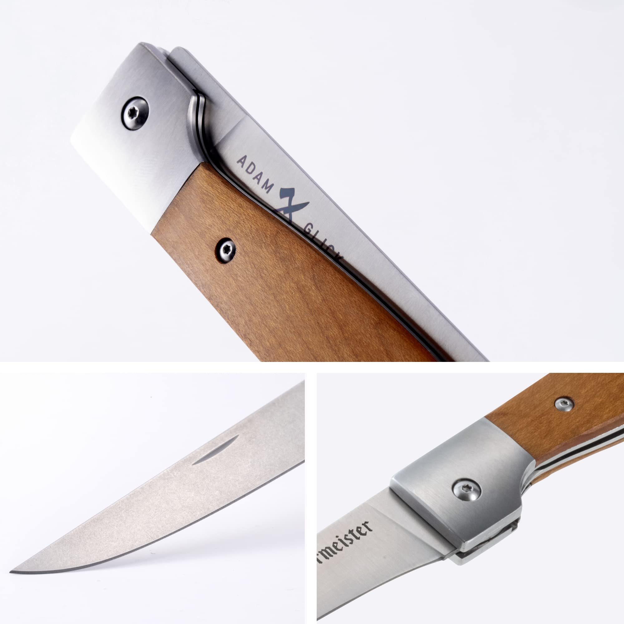 Messermeister Adventure Chef Folding 6” Fillet Knife - German Steel & Carbonized Maple Handle - Rust Resistant & Easy to Maintain