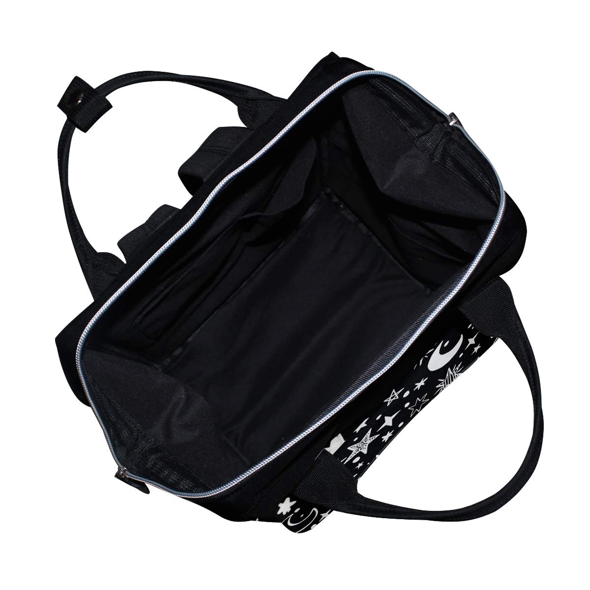 Diaper Bag Backpack, Moon And Stars Multifunction Travel Back Pack Maternity Baby Changing Bags, Large Capacity, Durable and Stylish