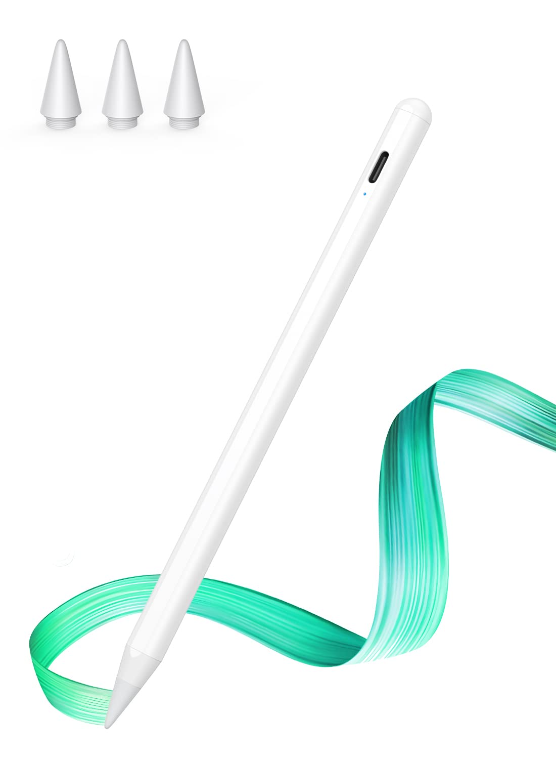 Stylus Pen for iPad, 10 Min Fast Charge Apple iPad 10th Generation Pencil Work for Apple iPad Pro 11/12.9", iPad 6-10, iPad Air 3-5, iPad Mini 5/6