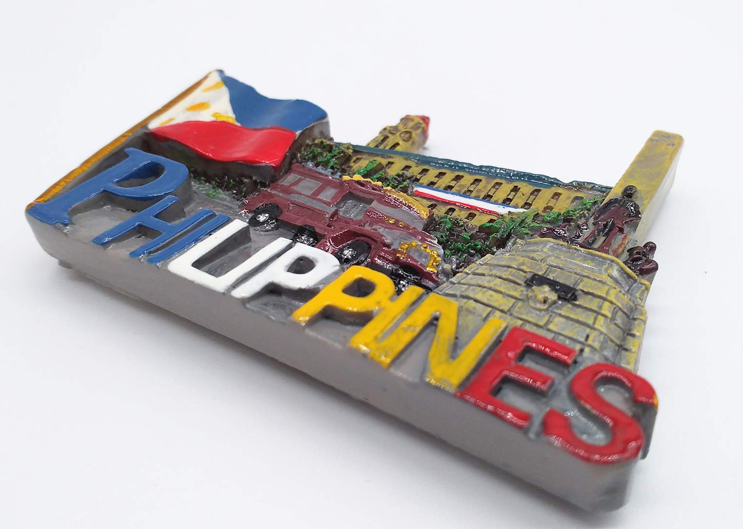 3D Philippines Fridge Magnet, Home & Kitchen Decoration ，Magnetic Sticker Philippines Refrigerator Magnet