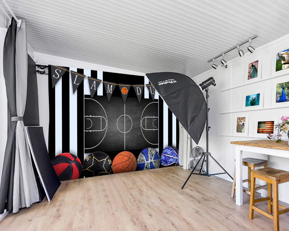 Basketball Bakcdrop for Theme Party Spulies Banners Sports Photography Background