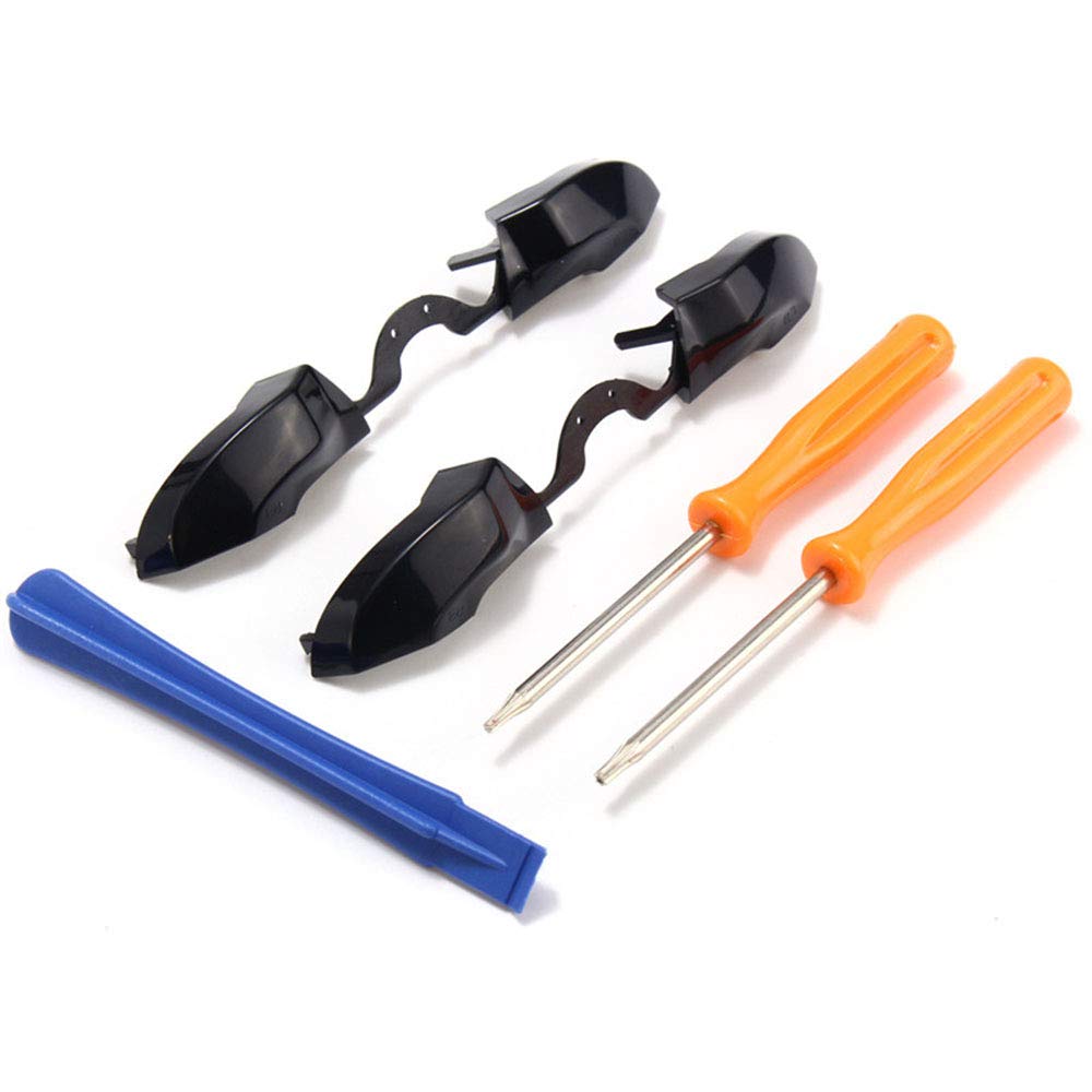 2Pcs Replacement LB RB Trigger Bumpers Buttons Key + T6 T8 Screwdrivers Repair Tools for Xbox One Elite Style 3.5mm Controller