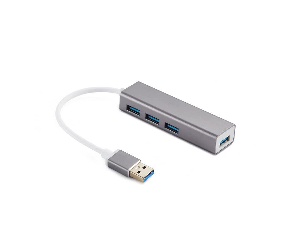 USB C/Type C to 4 Port USB 3.0 Adapter with Slim Size 0.28ftx0.08ftx0.06ft