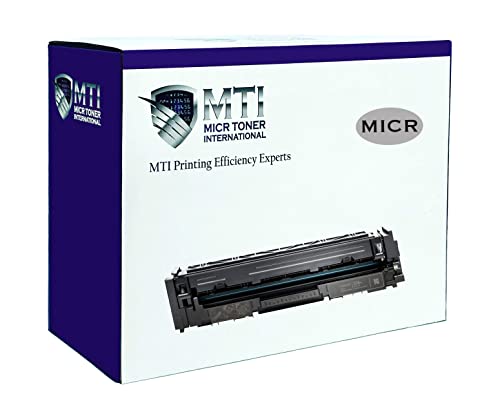 MTI 206A MICR Toner OEM Modified Replacement for HP 206A 206X | HP Color Laser Pro M255dw M255nw MFP M282nw M283cdw M283fdn M283fdw | W2110A Check Printer Magnetic Ink