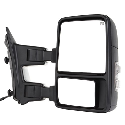 FEIPARTS Tow Mirrors Fit for 1999-2007 for Ford for F250/for F350/for F450/for F550 Super Duty Towing Mirrors with Left Right Side Power Operation Heated Turn Signal Light