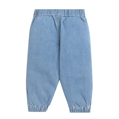 Hopscotch Baby Boys Full Sleeve Applique Solid T-Shirt, Hoodie & Pant Layering Set 3 Years-4 Years Blue, Blue