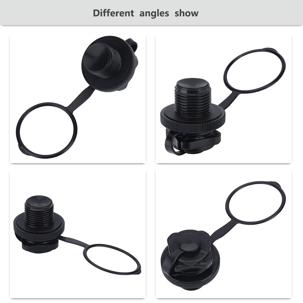 2Pcs Spitfire Tube Valve Replacement, Kayak Intex Inflatable Boat Replacement 0ne-Way Inflation Boat Spiral Air Plugs for Inflatable Raft Boat Kayak Intex Kayak Replacement Parts