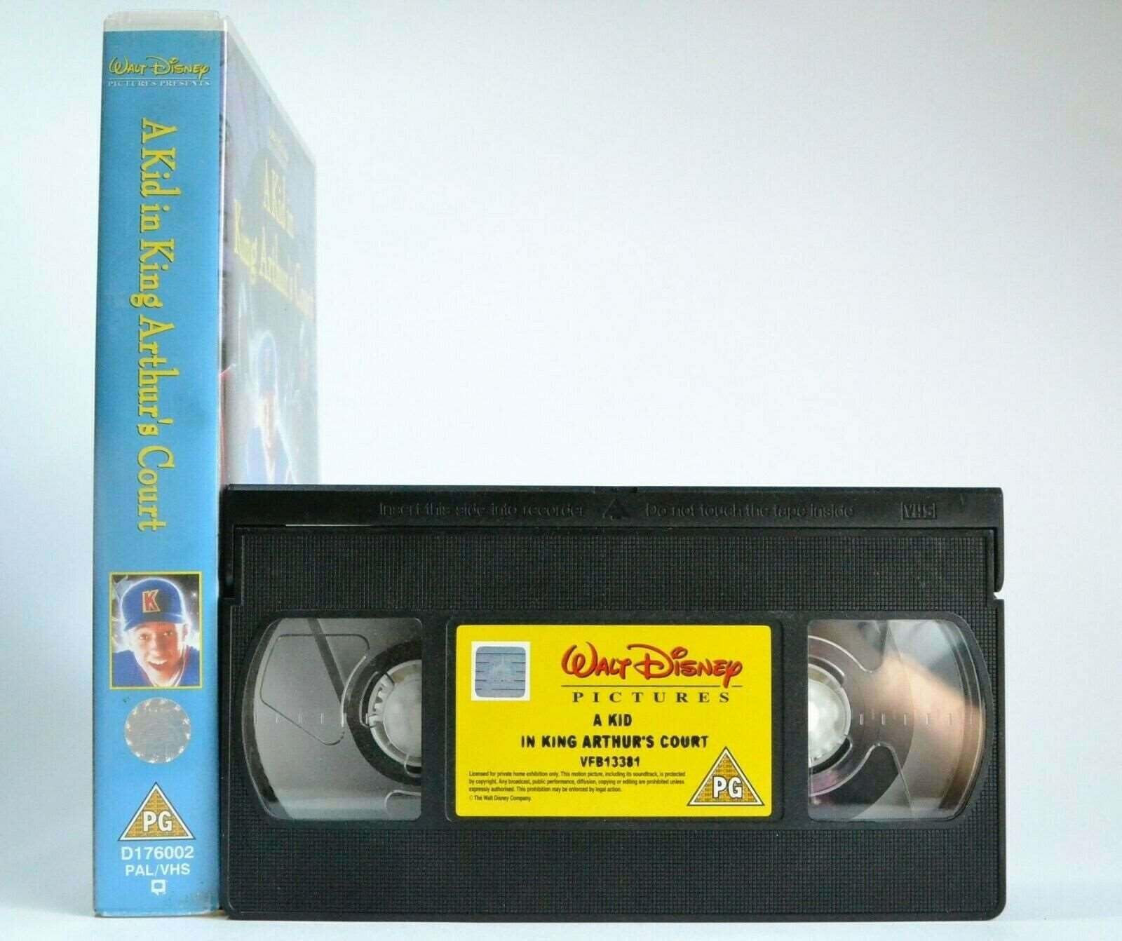 A Kid In King Arthur's Court - Disney Family Film - Large Box - Kids - Pal VHS