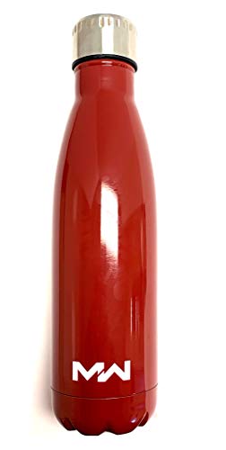 Call of Duty Modern Warfare Factions Insulated Stainless Steel 16 ounce Water Bottle - East/West (REd)