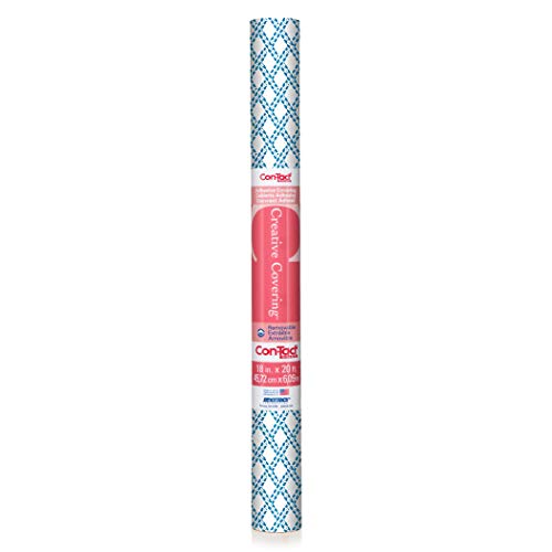 Con-Tact Brand Creative Covering Self-Adhesive Vinyl Drawer and Shelf Liner, 18''x20', Arbor Marina