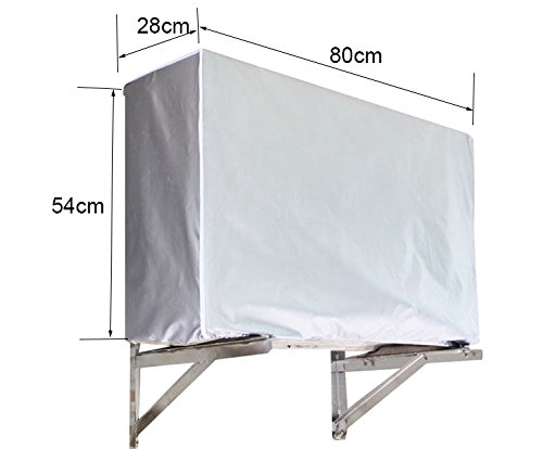 86 x 32 x 56 cm Winter Anti-Snow Waterproof Dustproof Outdoor Window AC Unit Mini Split System Air Conditioner Cover
