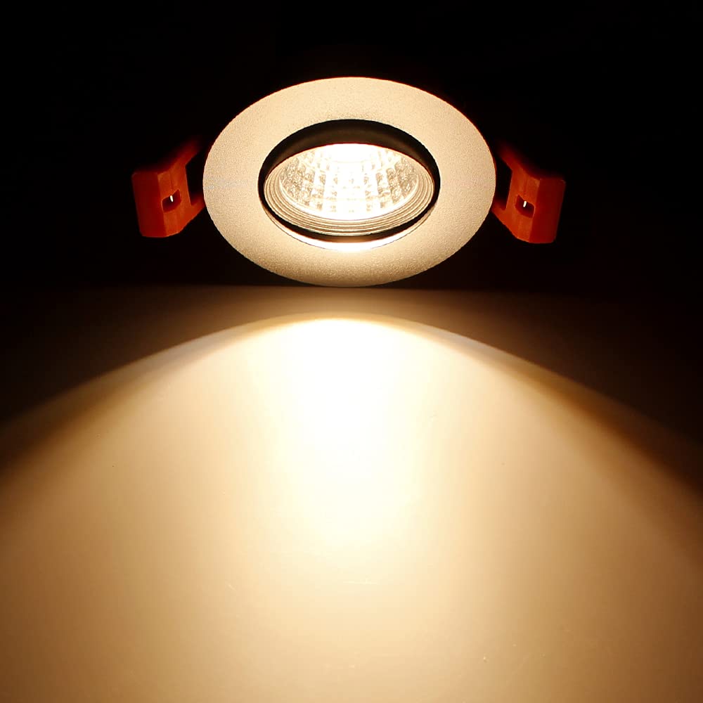 2Inch LED Recessed Ceiling Light, 3W Dimmable LED Downlight