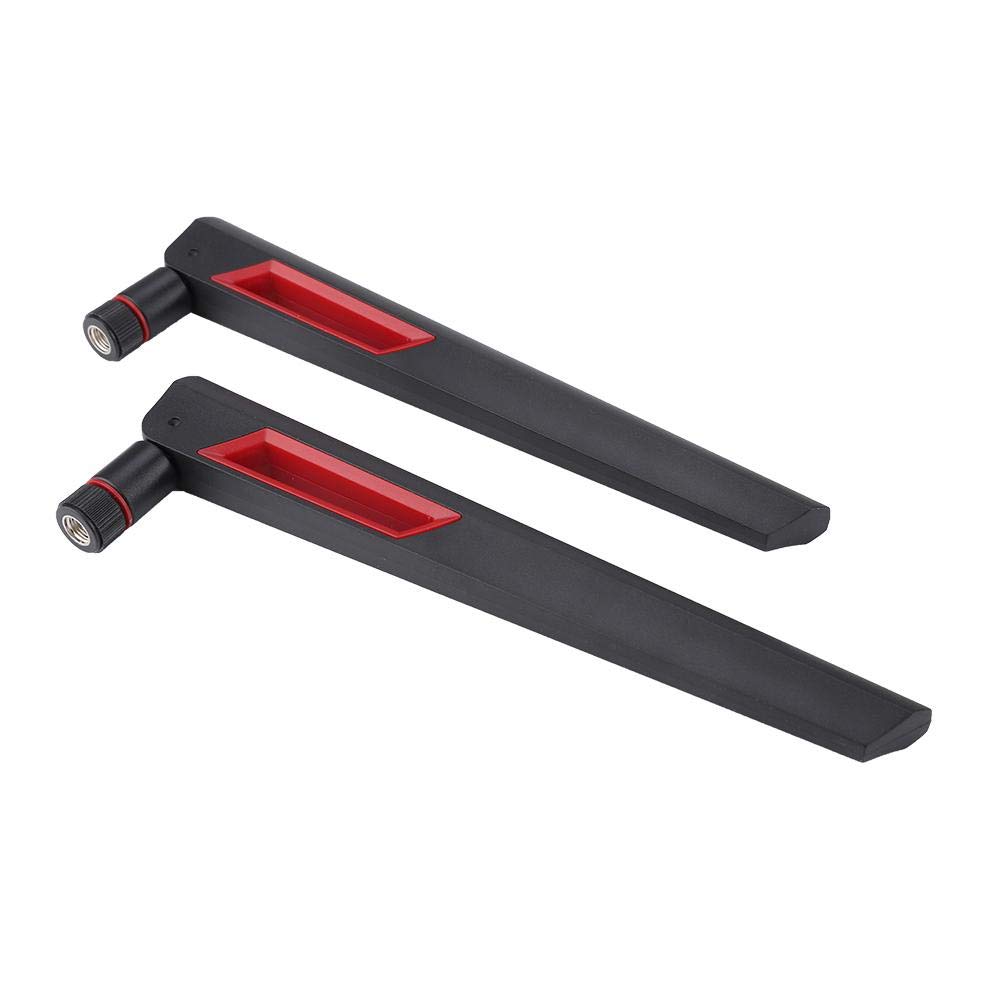 Bewinner 2PCS M.2/NGFF Network Card Connect Cable+28DBi Network Antenna, LAN and Router Adapte, Compatible for Intel 9260NGW/7265AC/9650AC/BCM94360