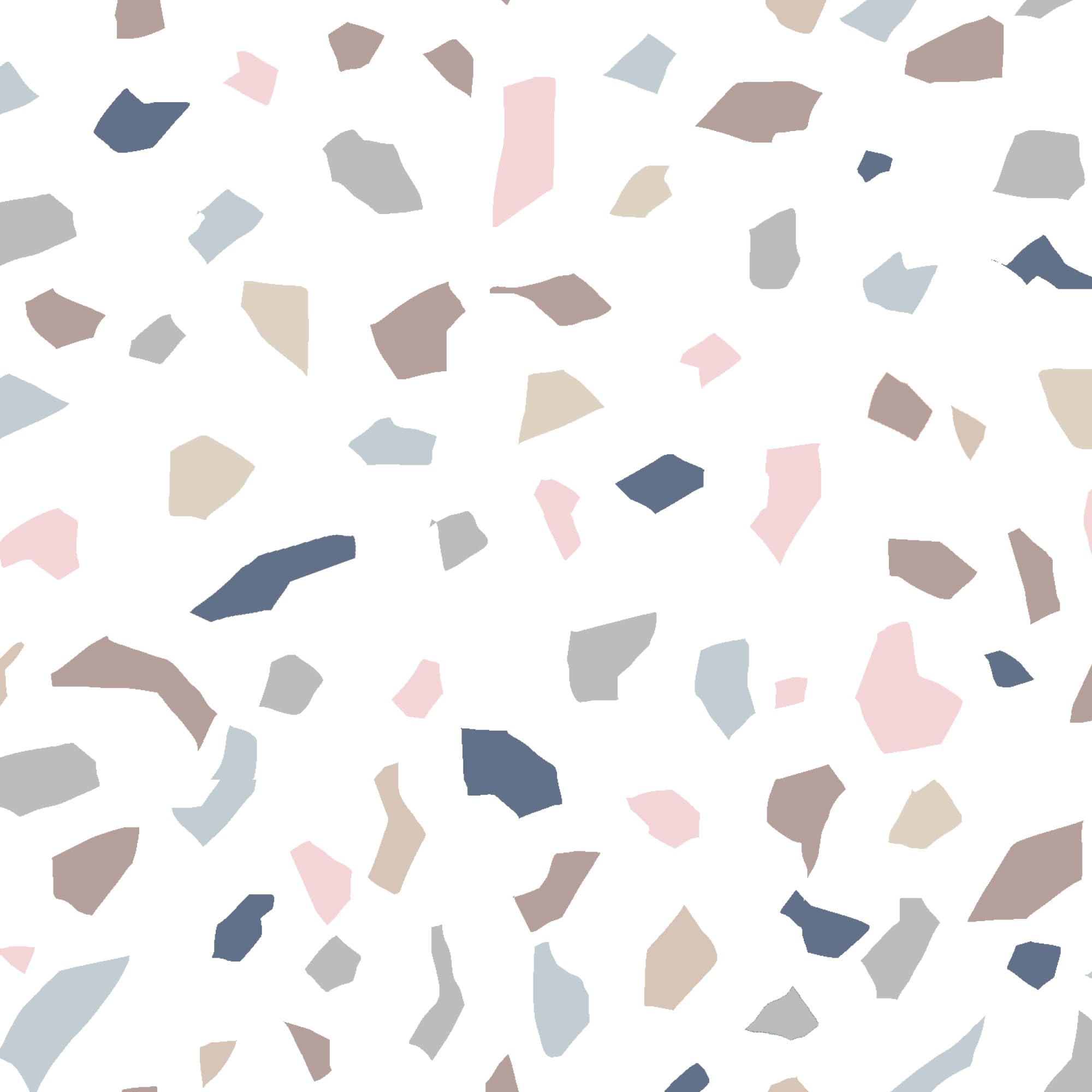 Lambs & Ivy Signature Terrazzo Abstract Organic Cotton Fitted Crib Sheet