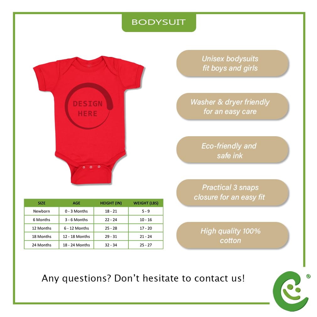 Cute Rascals Baby Bodysuit I Only Cry When Democrats Hold Me Boy & Girl Baby Clothes Funny Cotton Red Design Only 6 Months