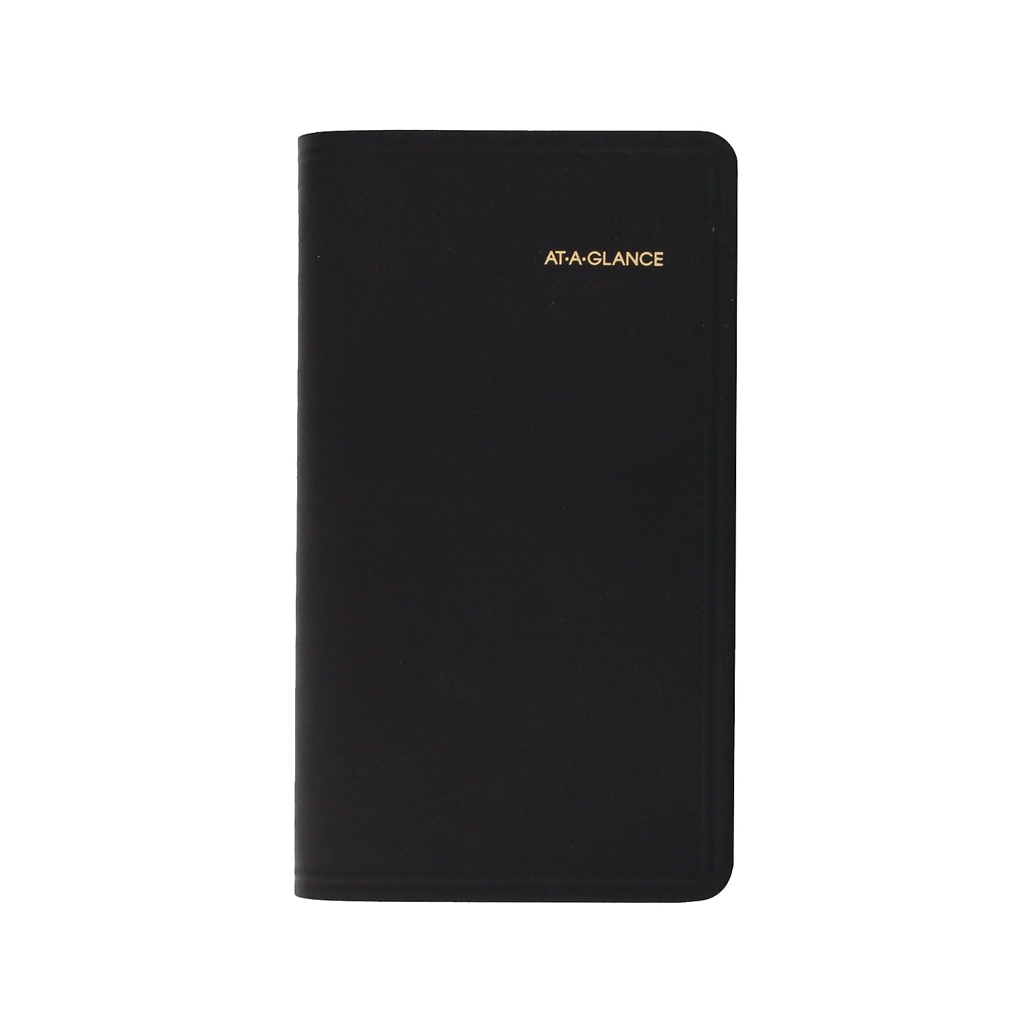 2024-2025 AT-A-GLANCE 3.5-inch x 6-inch Monthly Planner, Black (70-064-05-24)