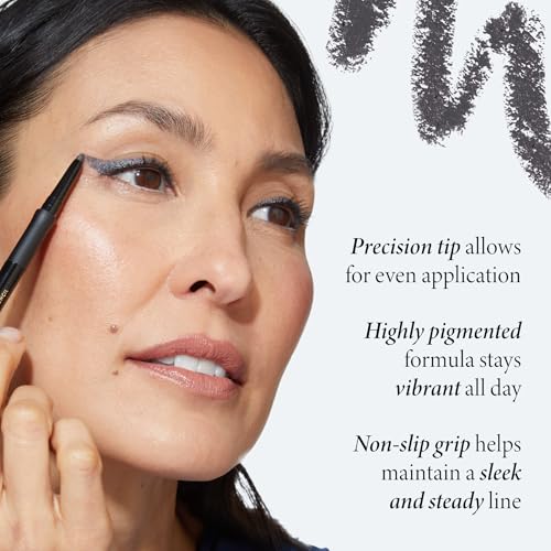 LAURA GELLER NEW YORK INKcredible Gel Eyeliner - Indigo Night - Waterproof Smudge-proof Eyeliner Pencil - Built in Sharpener