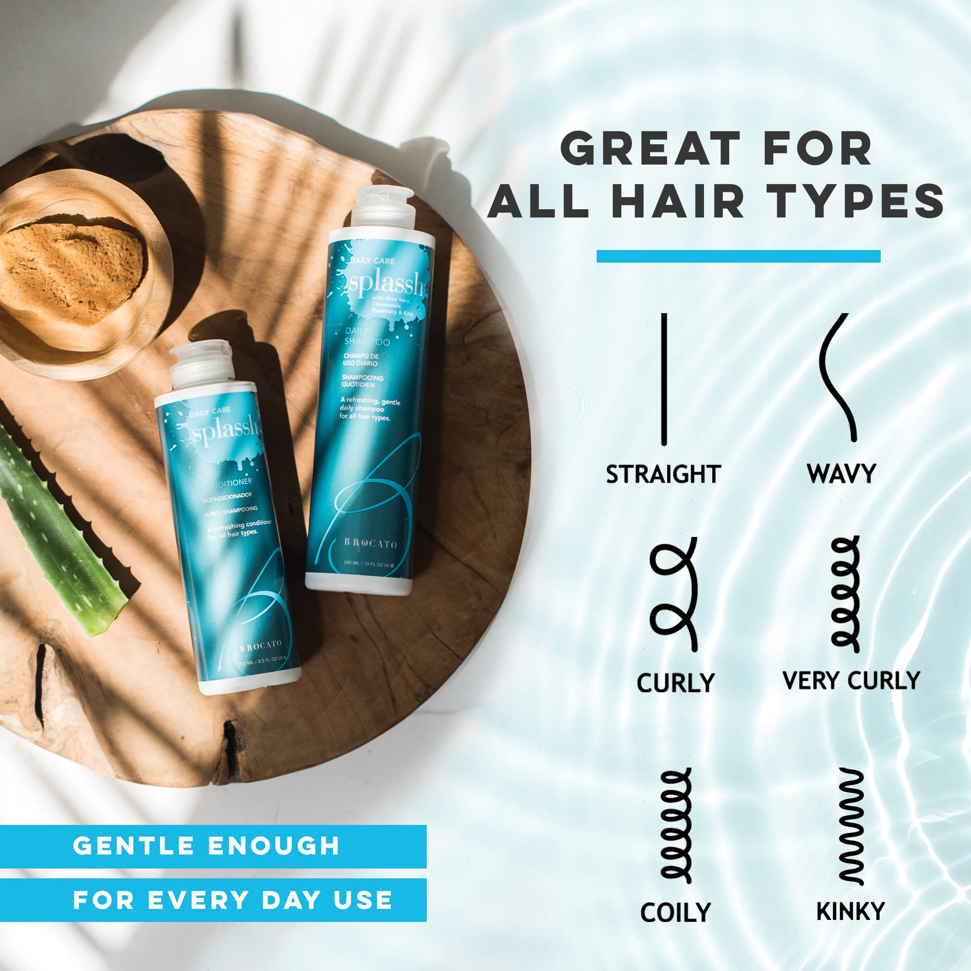 Brocato Splassh Daily Conditioner - 8.5 oz