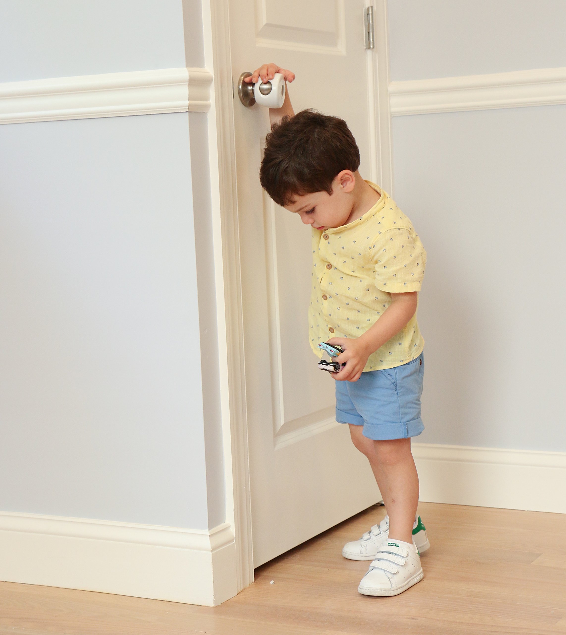 Door Knob Covers - 2 Pack - Child Safety Cover - Child Proof Doors - Jool Baby