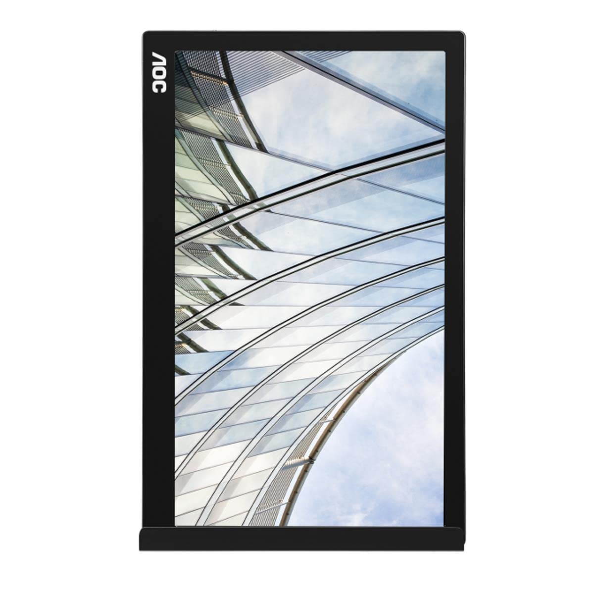 AOC I1601C 15.6" 16:9 Full HD IPS Monitor, Black USB-C (Renewed)